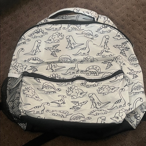 Accessories | Dinosaur Print Kids Backpack | Poshmark